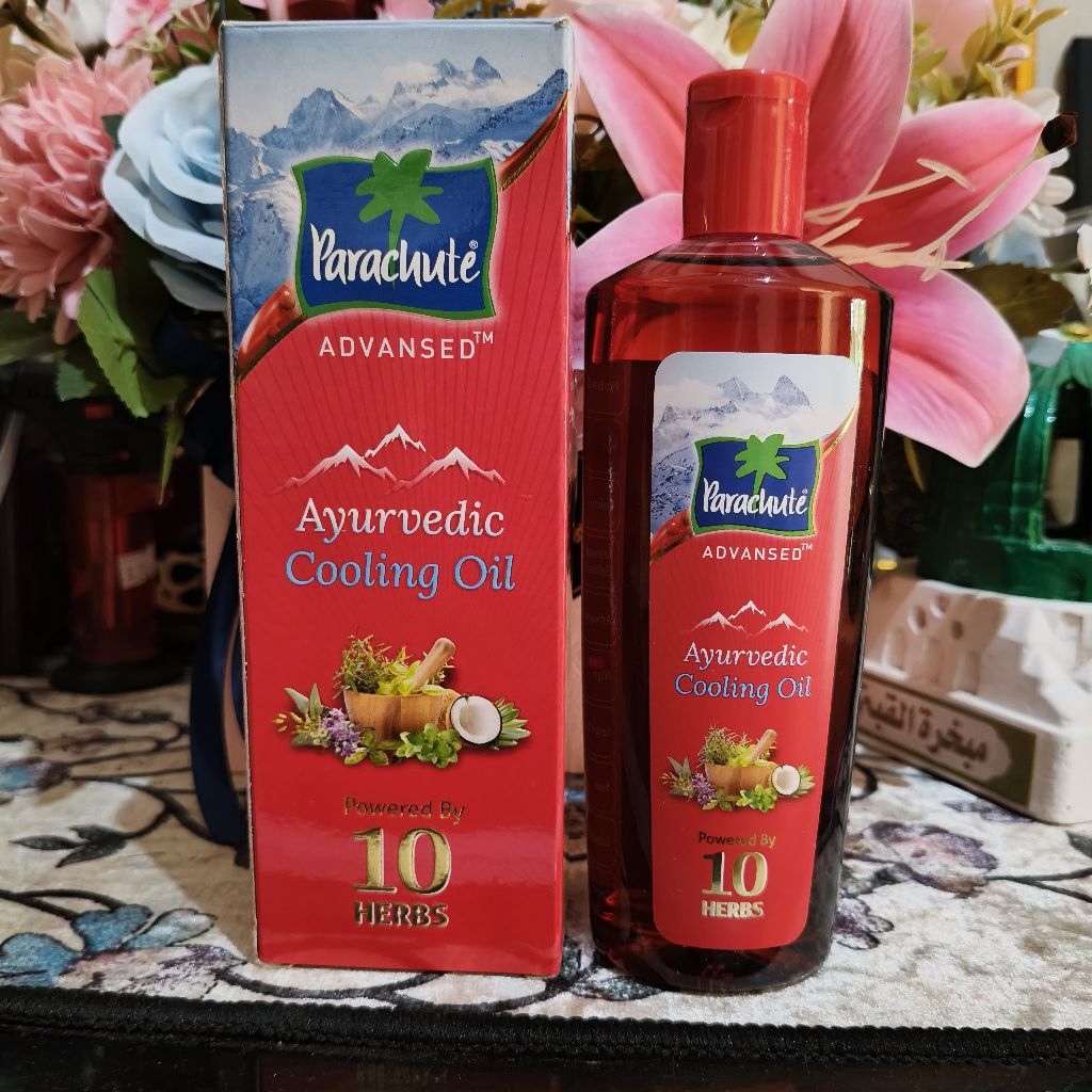 Jual Parachute Ayurvedic Cooling Oil 200ml | Shopee Indonesia