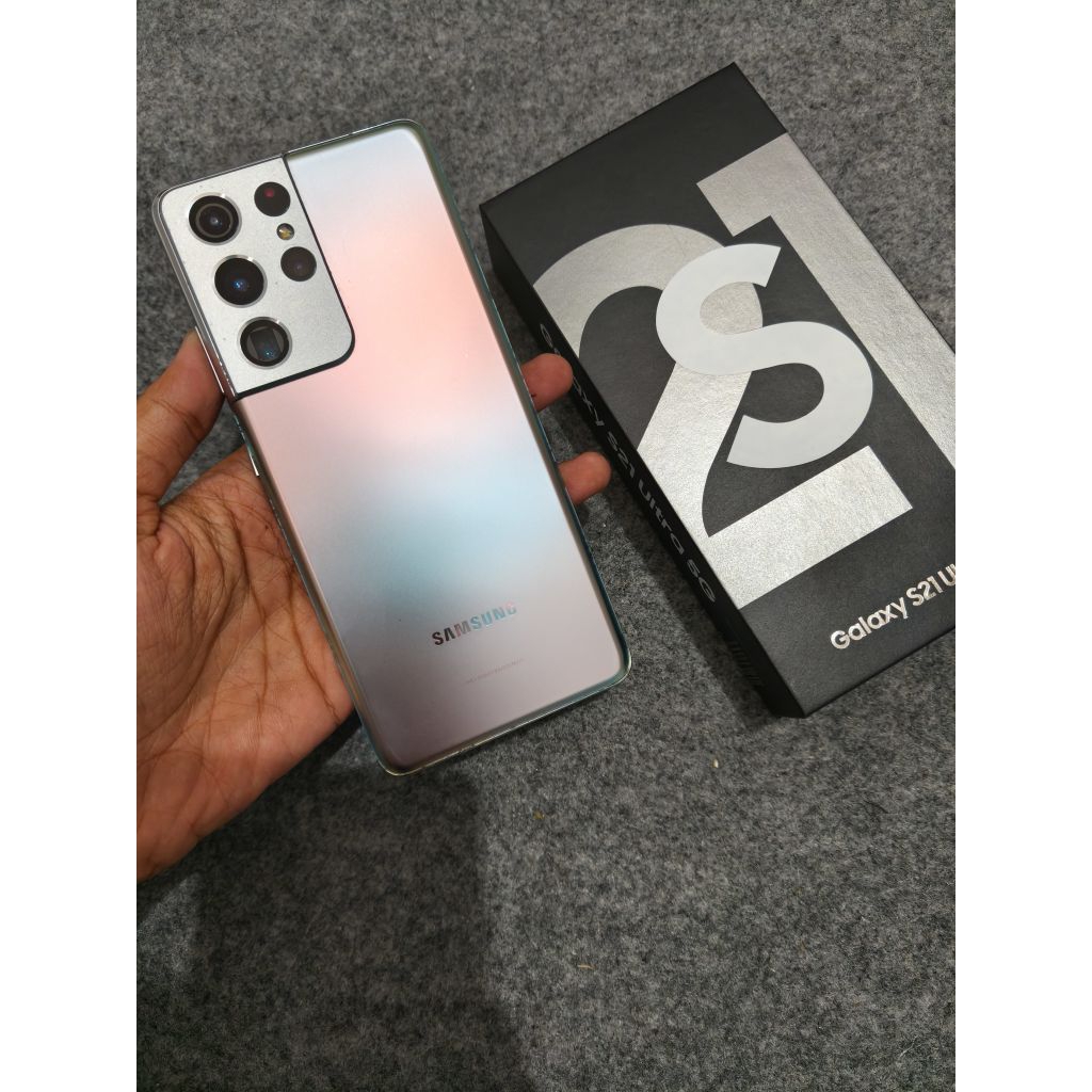 Jual Samsung S21 Ultra 12/256 gb Resmi sein 100% original normal ...