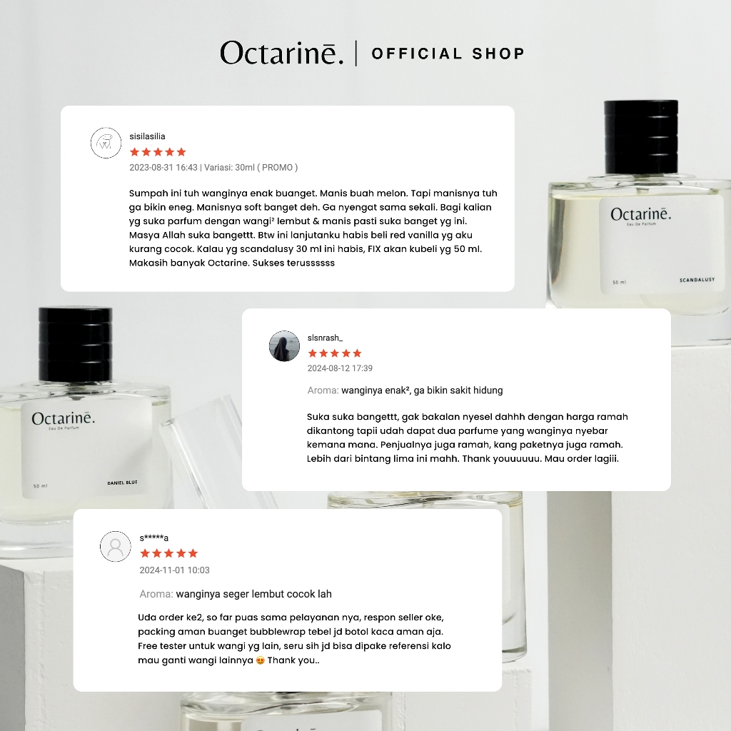 Jual [ PROMO ] Promo Bundling 2 Botol Parfum 20ml Bebas Pilih Varian - by Octarine Perfume ...
