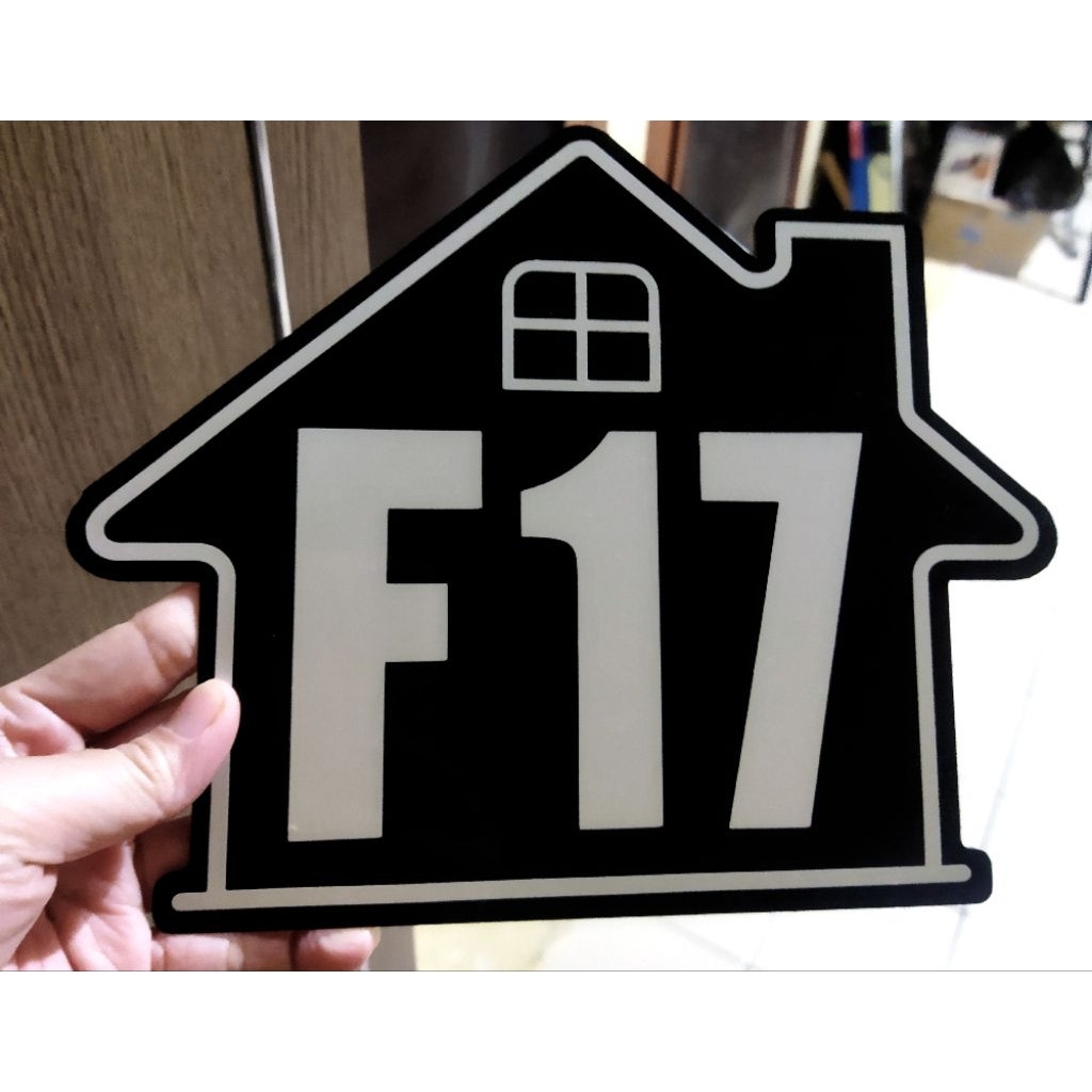 Jual sticker nomer rumah dan acrylic | Shopee Indonesia
