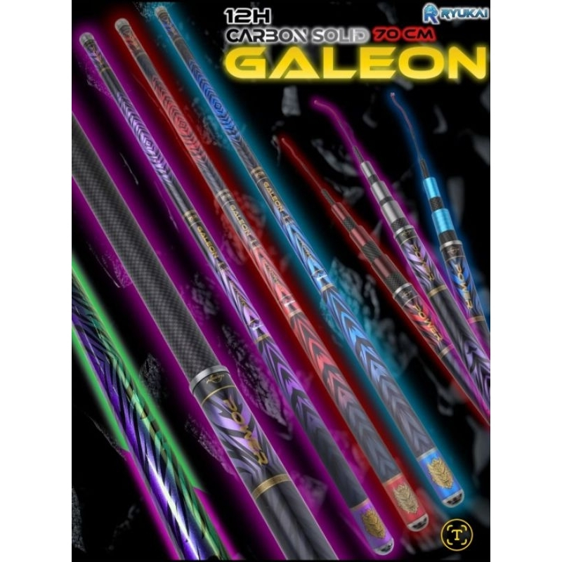 Jual tegek ryukai GALEON 12H kaku bonus karet bakarr kuat banget Custom ...