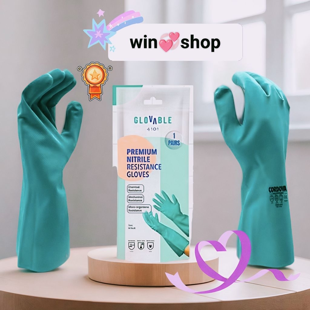 Jual SARUNG TANGAN NITRILE TRASTI RNF 15 HIJAU IMPORT | Shopee Indonesia