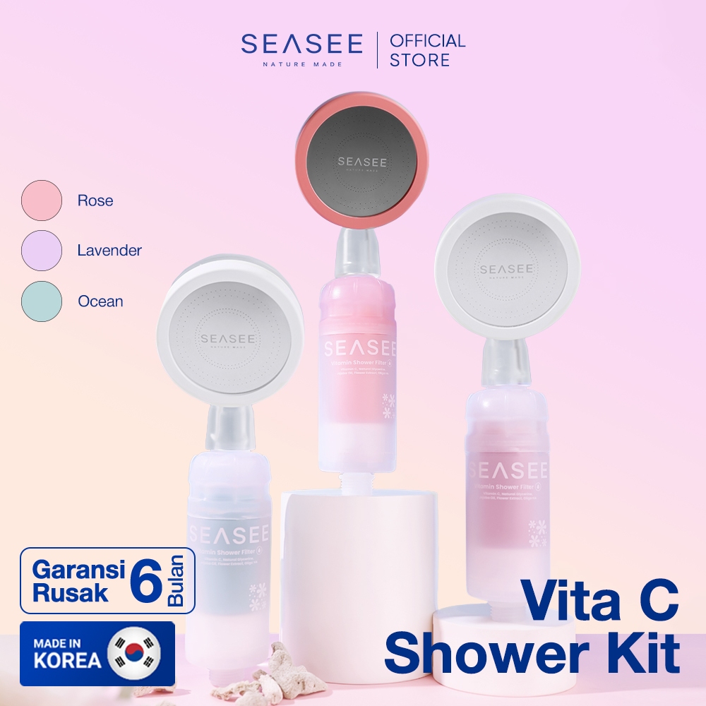 Jual [Buy 2 Get 10% Off] SEASEE Vita C Shower Kit | Shopee Indonesia