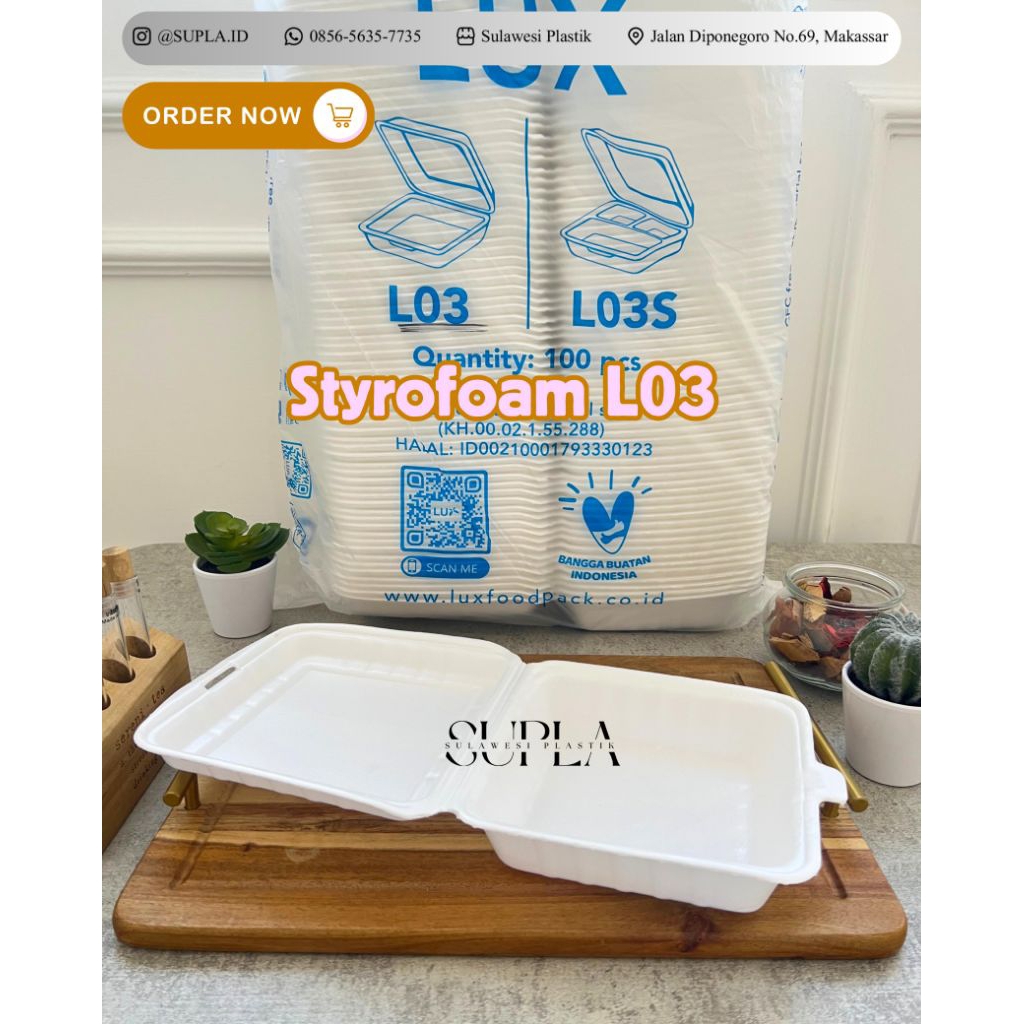 Jual Lux Styrofoam Sekat | Lus Styrofoam Polos | Full Styrofoam | Lux ...