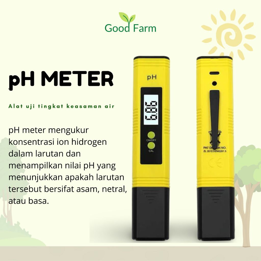 Jual GoodFarm - Alat Ukur PH Meter Untuk Cek Keasaman Air | Shopee ...