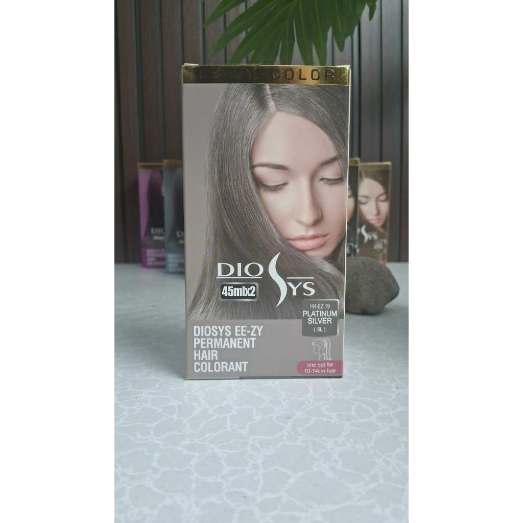 Jual Diosys Permanent Hair Colorant 45mlX2 pewarna rambut yang cocok ...