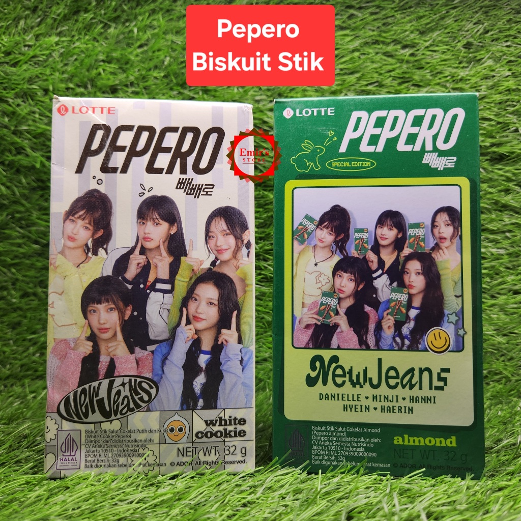 Jual Lotte Pepero Biskuit Stik Coklat | Pepero Biskuit Stik New Jeans ...