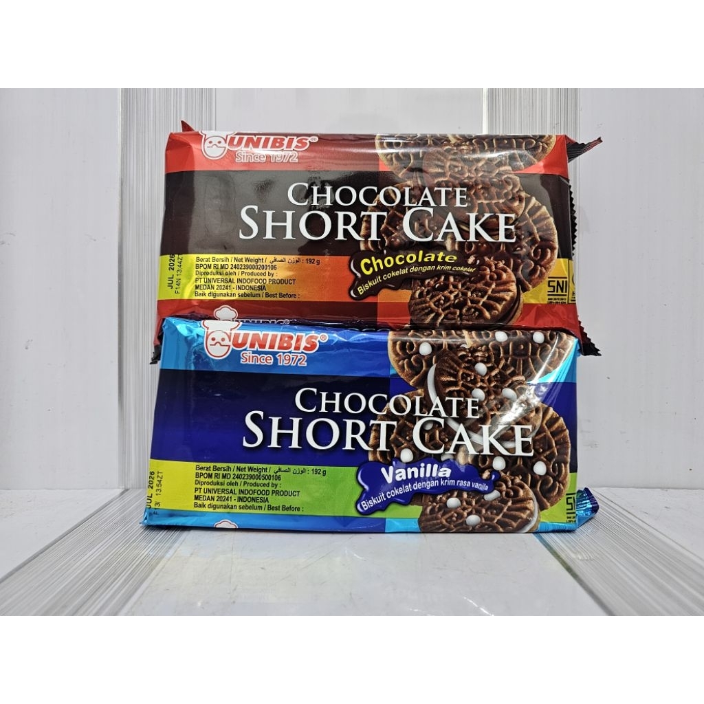 Jual Unibis Chocolate Short Cake 192g | Shopee Indonesia