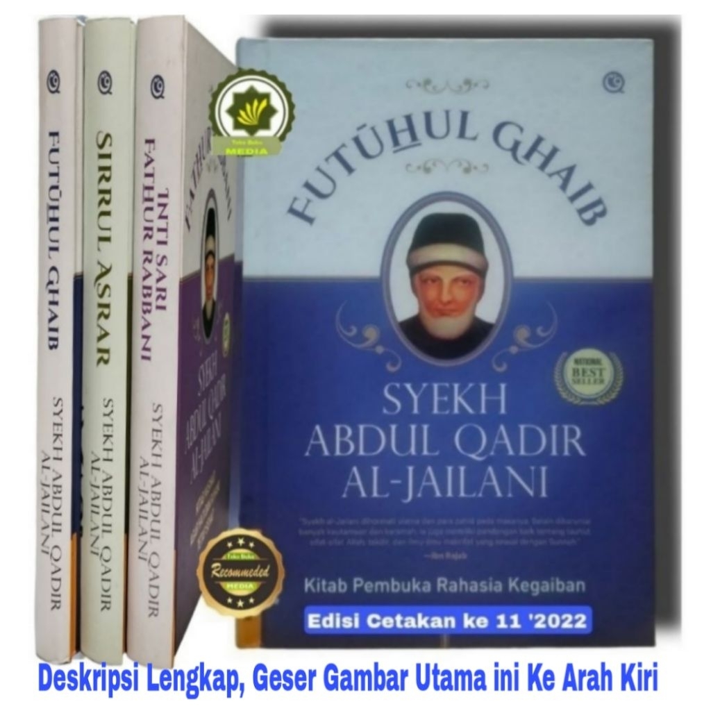 Jual Buku FUTUHUL GHAIB Kitab Pembuka Rahasia Kegaiban Cara Mengetahui ...