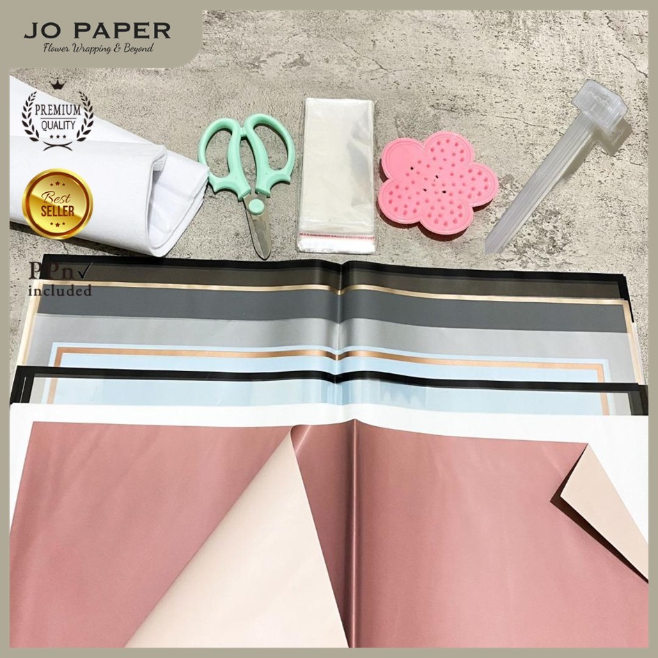 Jual [PAKET PEMULA] FLORIST HARGA TERJANGKAU / FLOWER WRAPPING PAPER ...