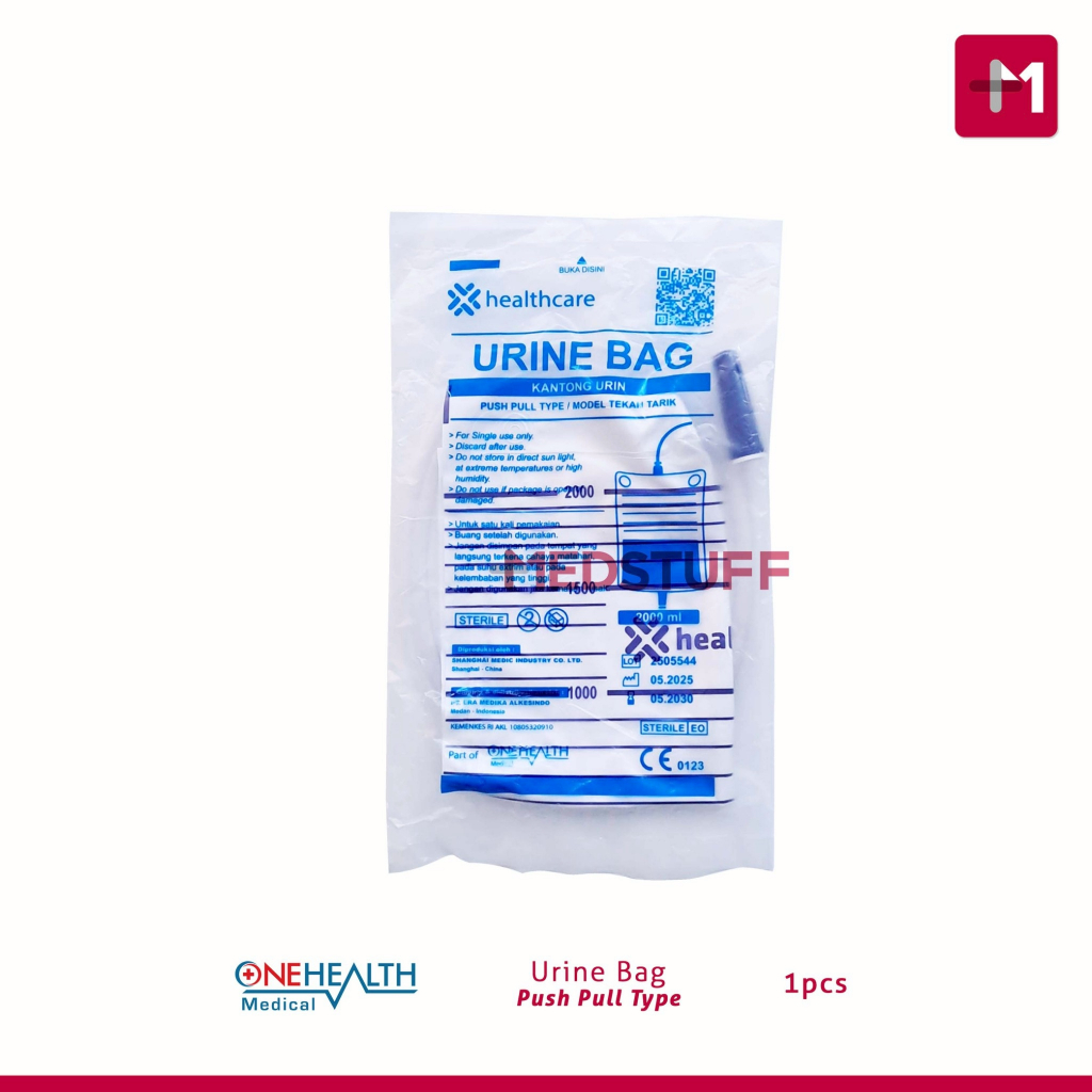 Jual Urine Bag Healthcare 2L Kantong Kencing Urin Bag | Shopee Indonesia