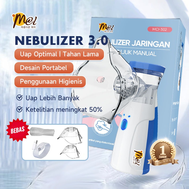 Jual MCI Nebulizer Portable / Alat Terapi Pernafasan Asma Ultrasonic ...