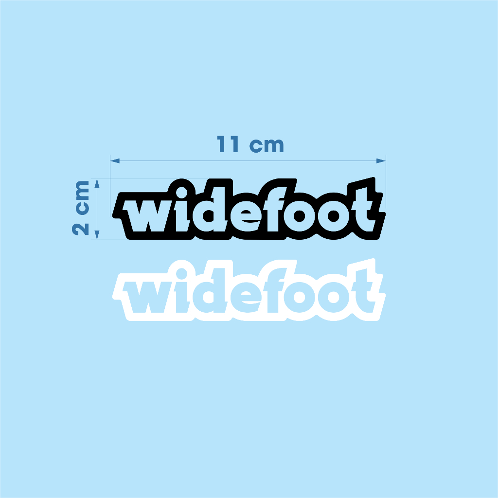 Jual Cutting sticker stiker sepeda road bike fixed bike widefoot vinyl ...