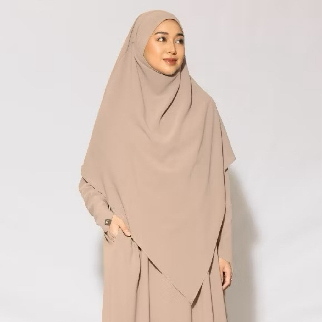 Jual Lozy Hijab - Fatima French Khimar (Bahan Zafera Anti UV) | Shopee ...