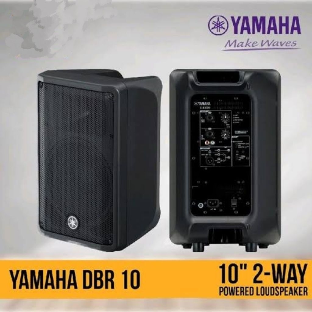 Jual SPEAKER YAMAHA DBR 10 INCH AKTIF 700 WATT GARANSI ORIGINAL ...