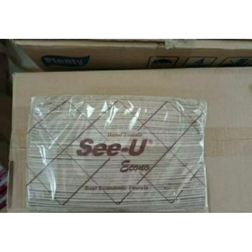 Jual Tissue Hand Towel See U Brown/coklat 1pack | Shopee Indonesia