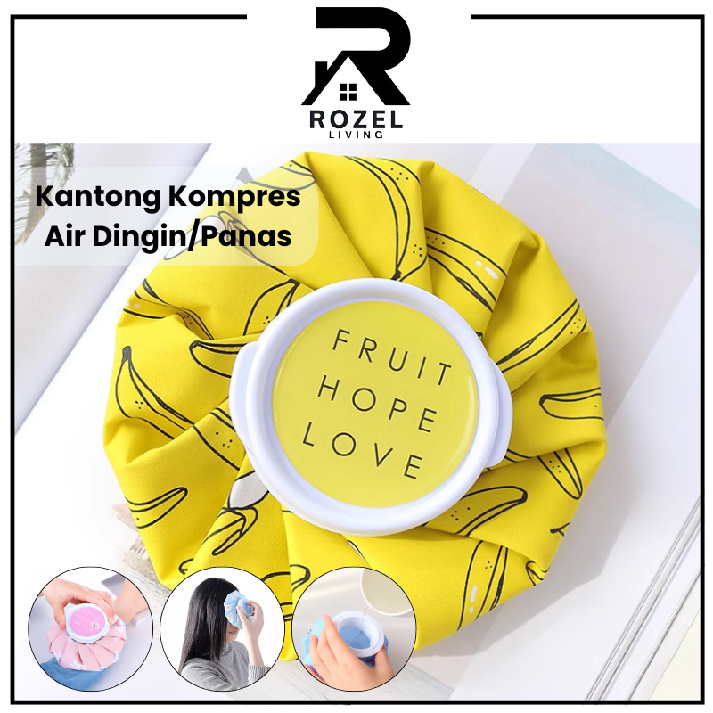 Jual ROZEL Kantong Kompres Es Air Panas Dingin Ice Bag Kompres Demam ...