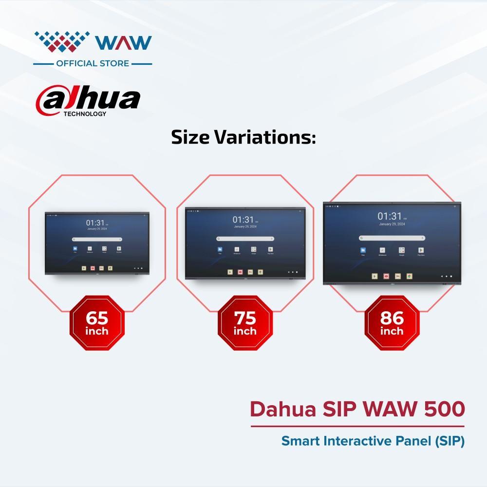 Jual DAHUA Interactive Flat Panel Touchscreen 65 inch 75 inch 86 inch ...