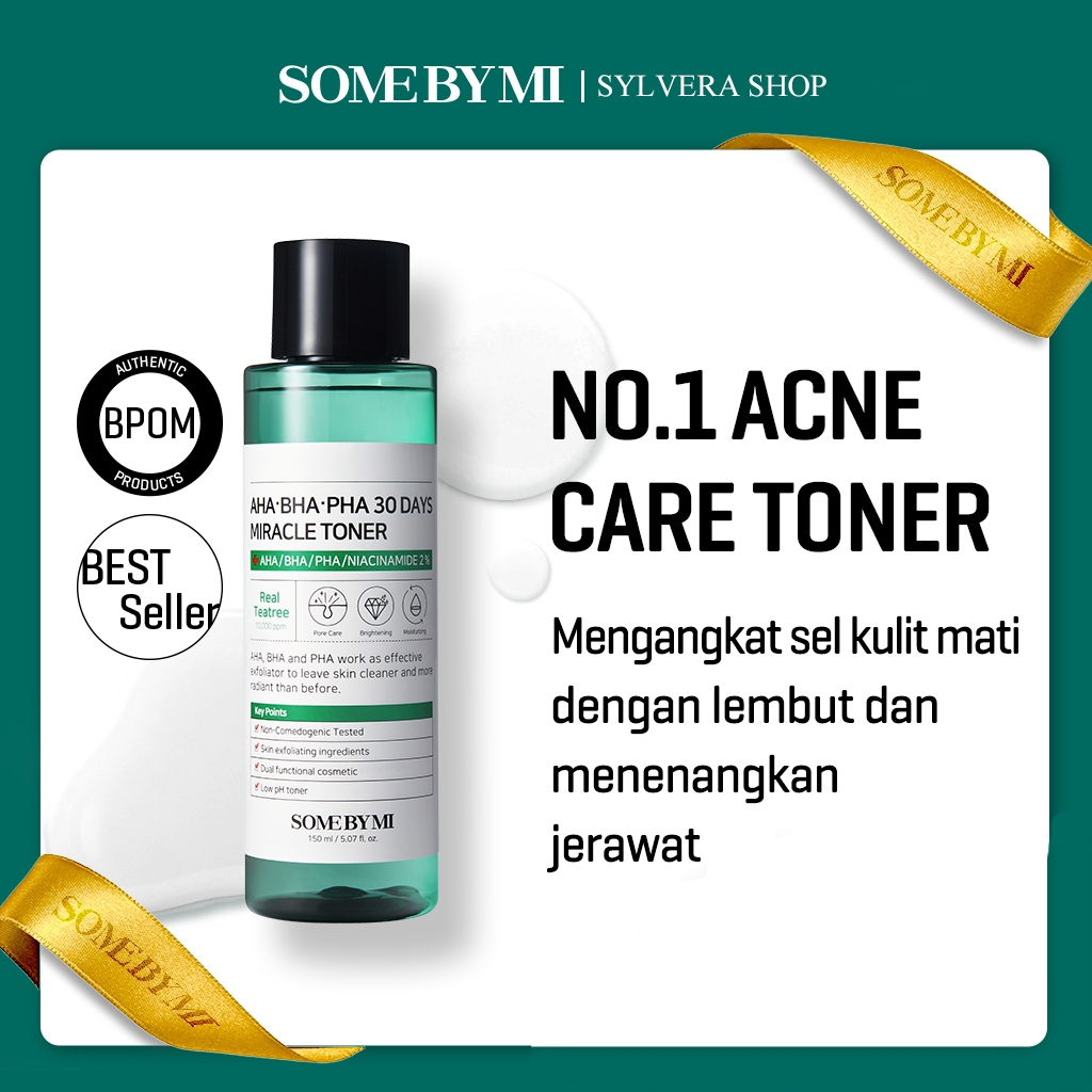 Jual SOME BY MI AHA BHA PHA 30 Days Miracle Toner 150ML SOMEBYMI Toner ...