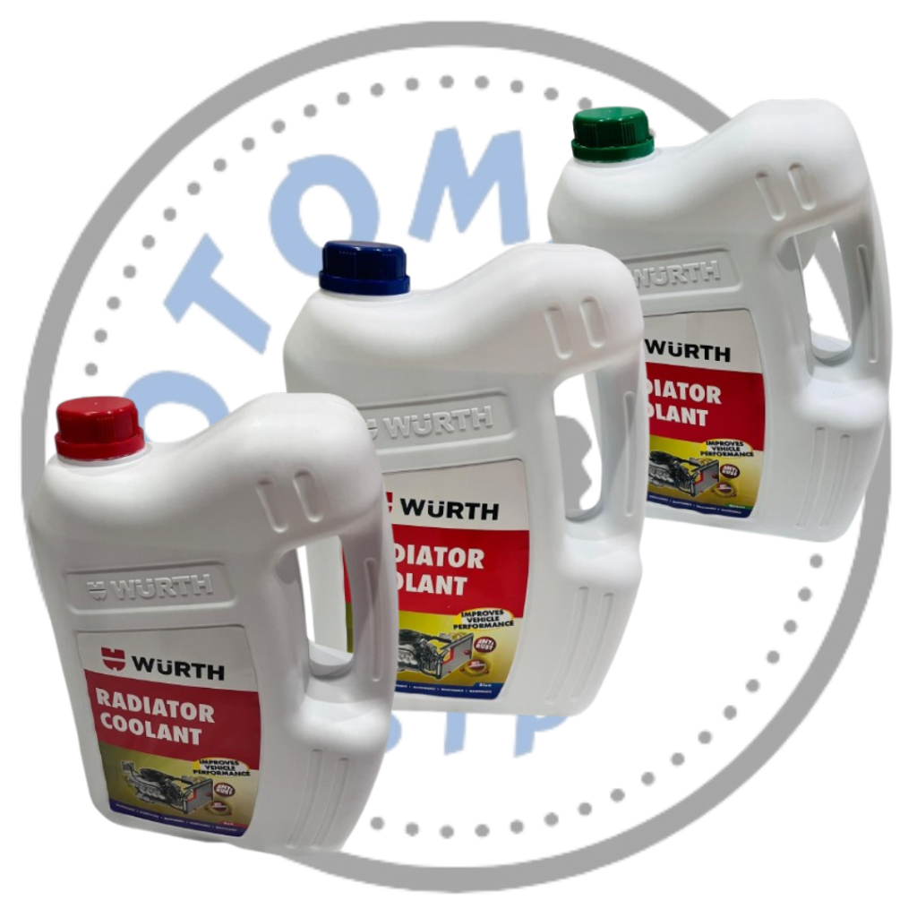 Jual WURTH Radiator Coolant Anti Rust & Corrosion - Air Radiator Mobil ...