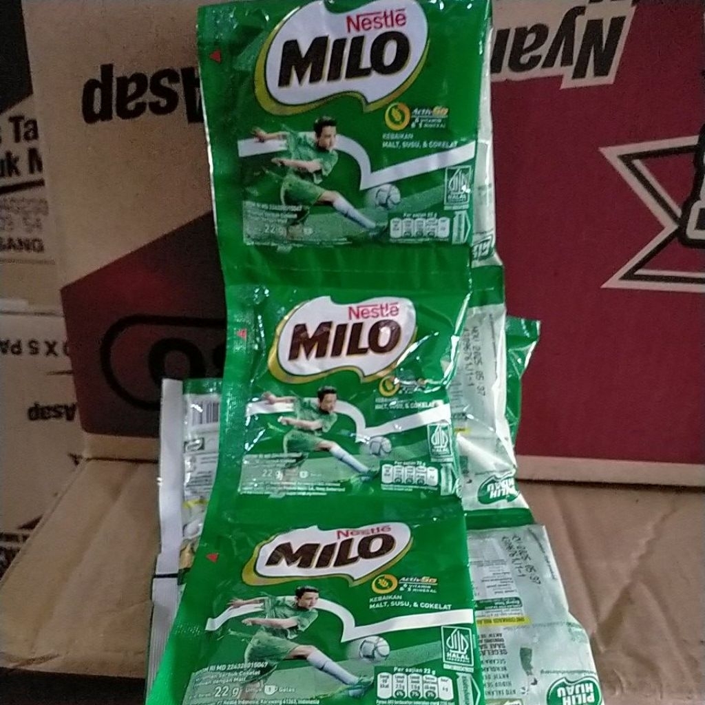 Jual SUSU MILO SACHET ,PER RENTENG. | Shopee Indonesia