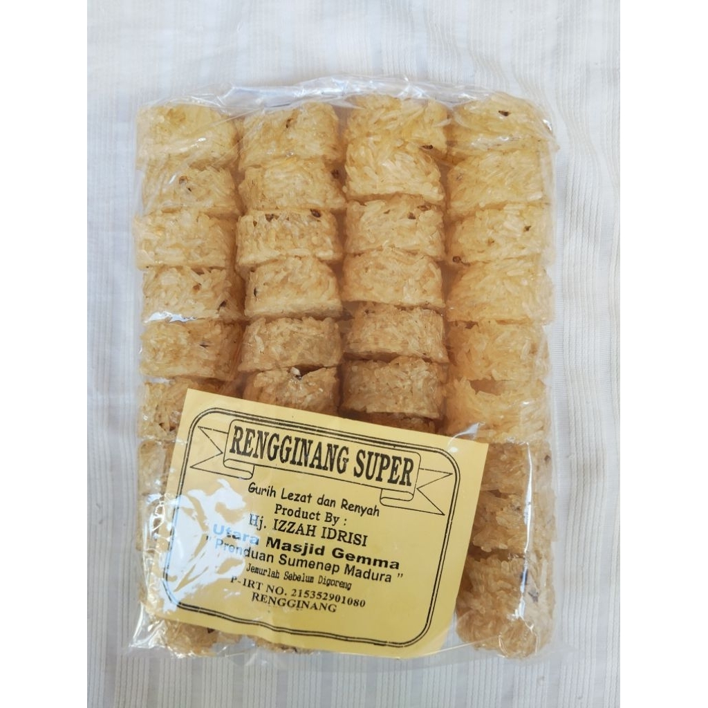 Jual Rengginang Lorjuk Khas Madura isi 40 Free Bubble super k | Shopee ...
