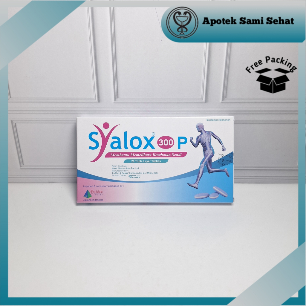Jual 1 BOX SYALOX 300 P ISI 1 BLISTER @ 20 TABLET | Shopee Indonesia