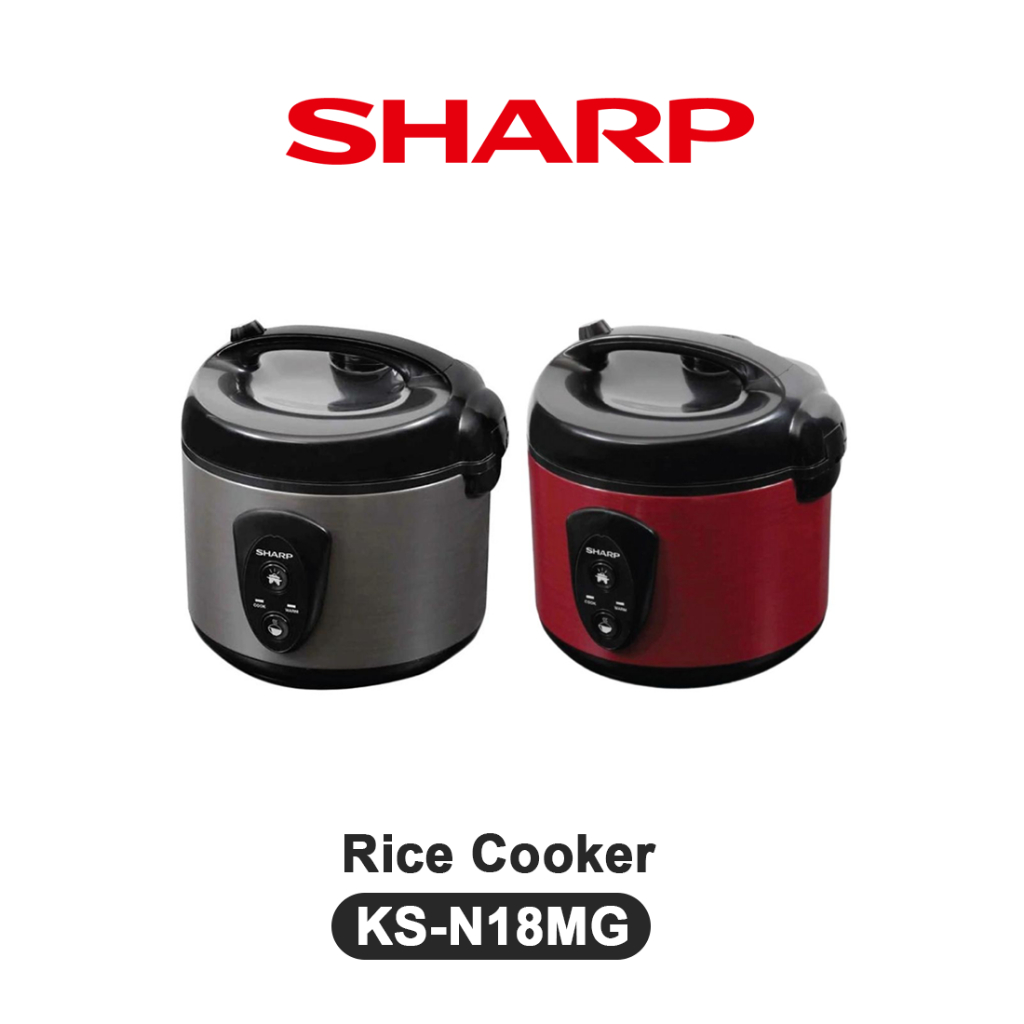 Jual SHARP Rice Cooker KS-N18MG | Shopee Indonesia
