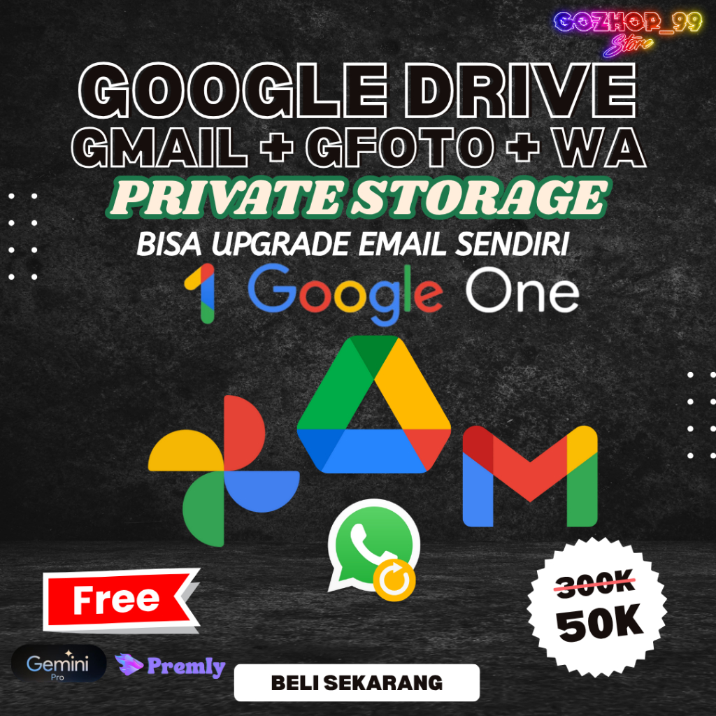 Jual Layanan Upgrade Cloud Storage 2TB Email Pribadi – Legal ...