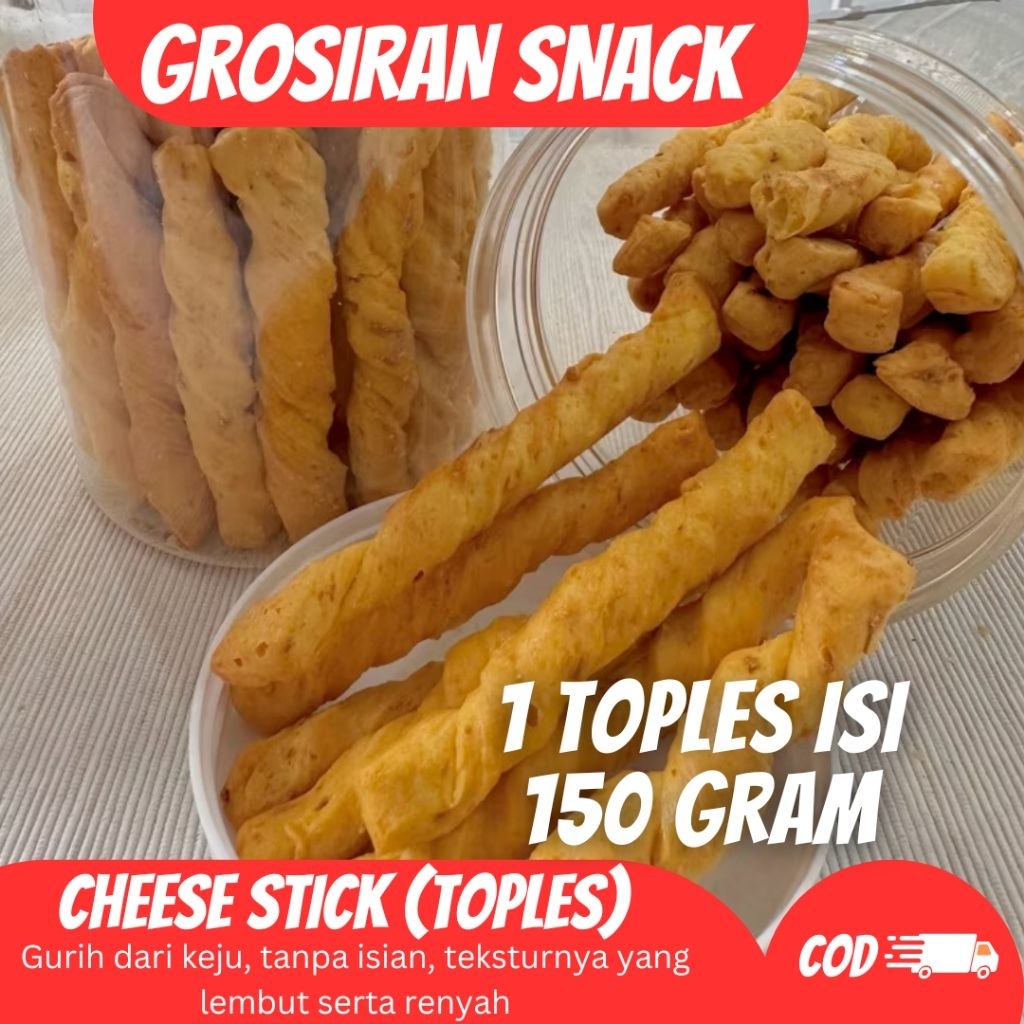 Jual CHEESE STICK TOPLES / PASTRY CHEESE STICK | Shopee Indonesia