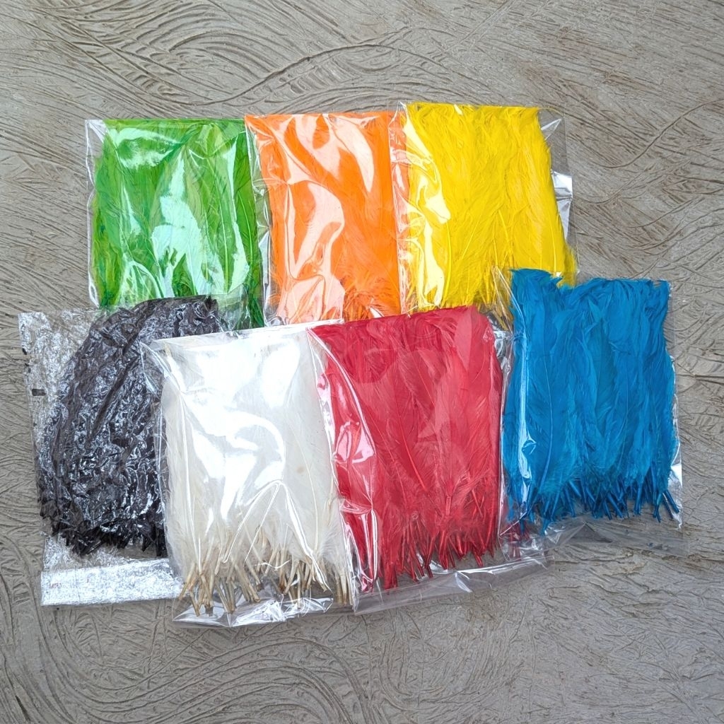Jual 100 helai Bulu Angsa Halus untuk Kostum Adat - Bulu Ayam Untuk DIY ...