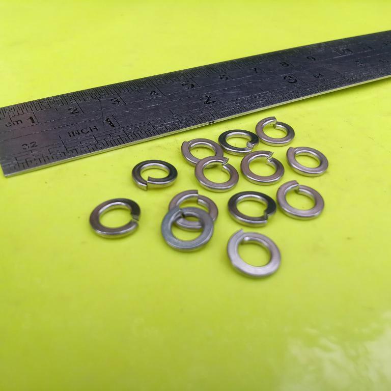 Jual RING PER SS M4 / RING BAUT KUNCI 7 STAINLESS STEEL / RING PER ...