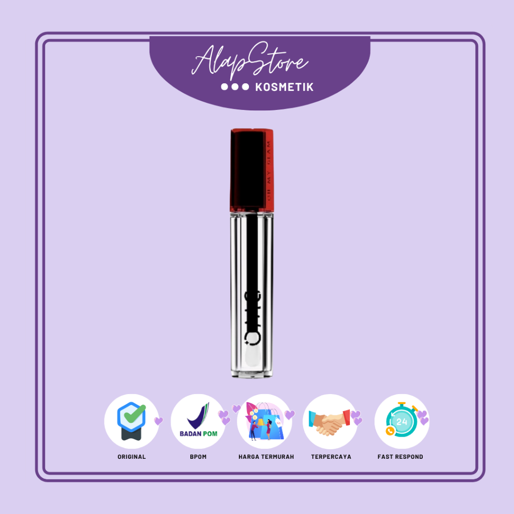 Jual OMG OH MY GLAM Gloss Lip Finish 2.7g - Lip Gloss | Shopee Indonesia