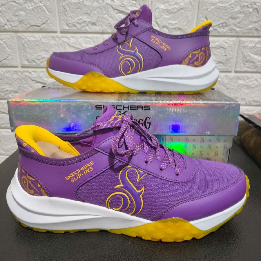 Jual Sepatu training pria Skechers X Snoop Dog Slip Ins Frenzy Men's ...