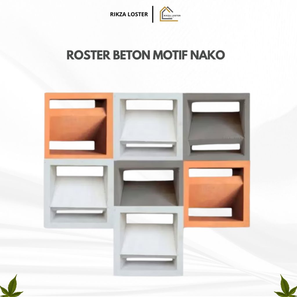 Jual Roster Beton Motif Nako Ukuran 20 × 20 | Shopee Indonesia