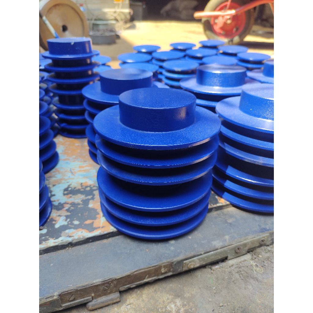 Jual PULLEY B2 5 INCH PADAT BESI COR | Shopee Indonesia