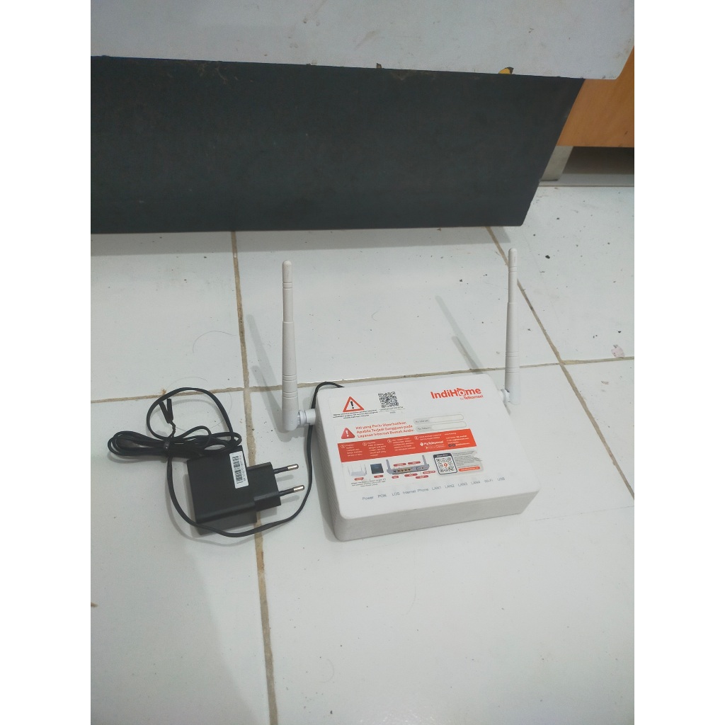 Jual Router ZTE F670L, F672Y, ZTE V1,V2,V3 Port Biru Plus Adaptor ...