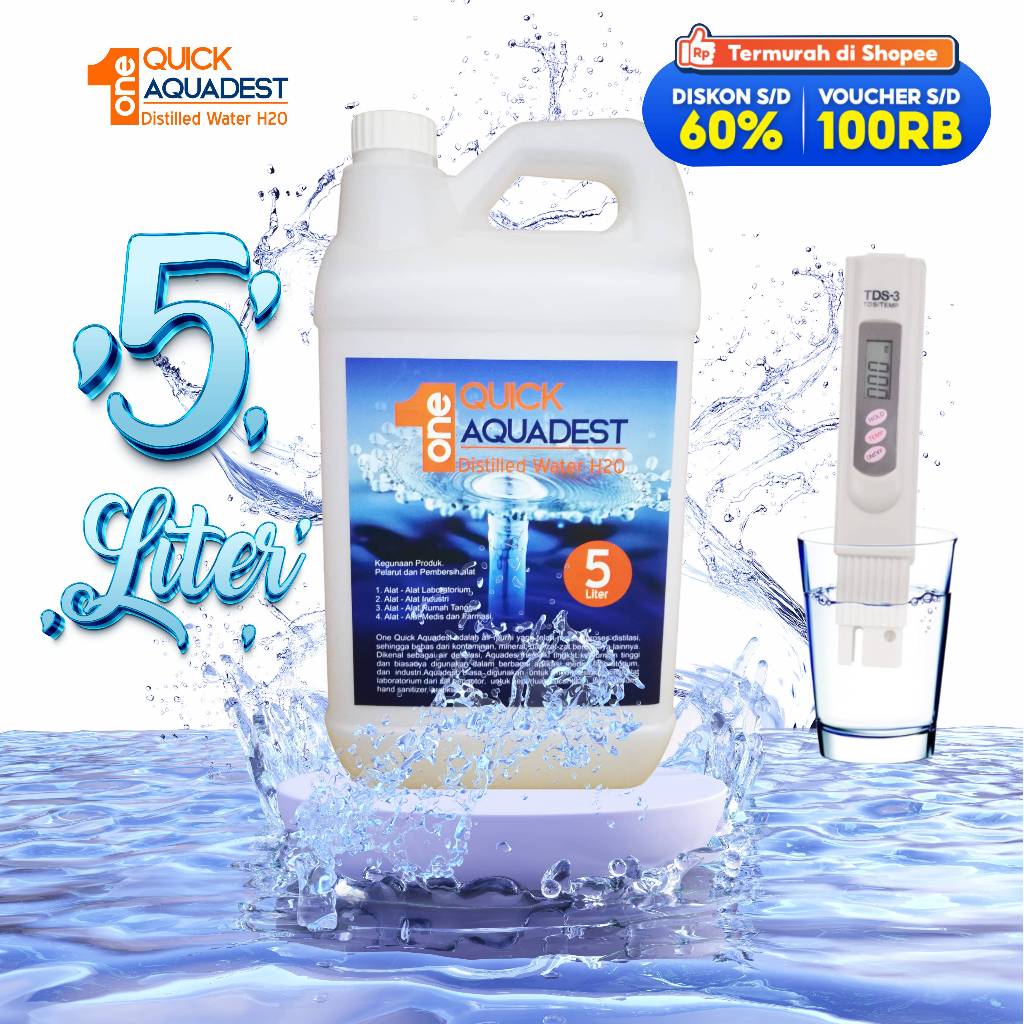 Jual Aquadest 5 Liter COA Certificate of Analysis | Shopee Indonesia