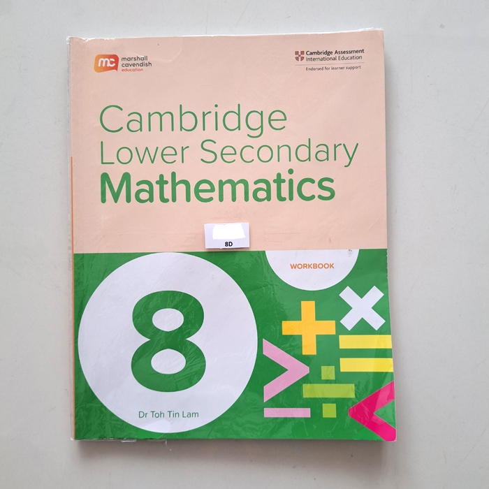 Jual CAMBRIDGE LOWER SECONDARY MATHEMATICS 8, WORK BOOK | Shopee Indonesia