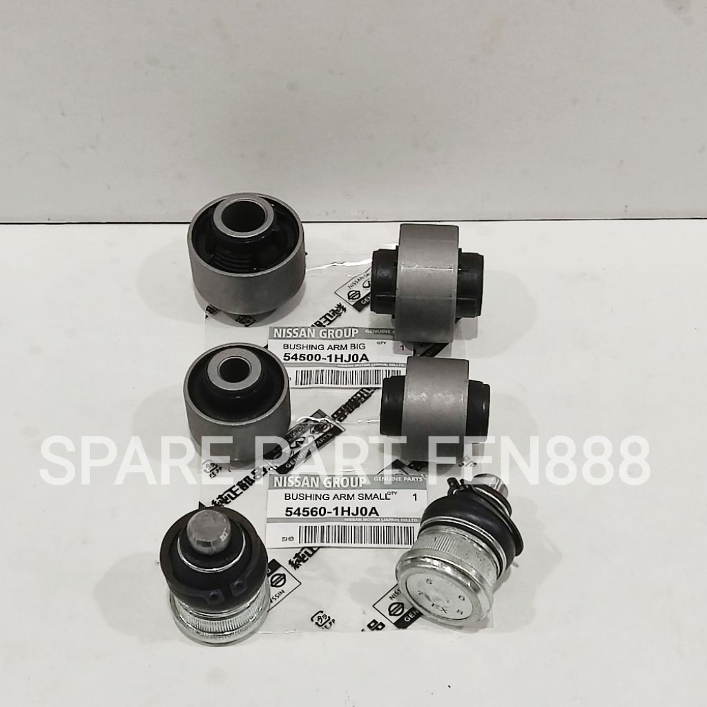 Jual Bushing Lower Arm Depan Besar Kecil & Ball Joint Nissan March ...