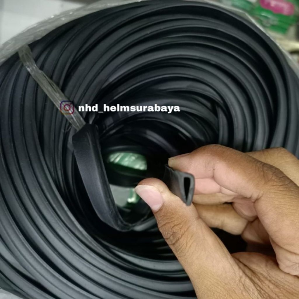 Jual List Helm | List Karet Helm List Karet Helm 1 Meter Karet Helm ...