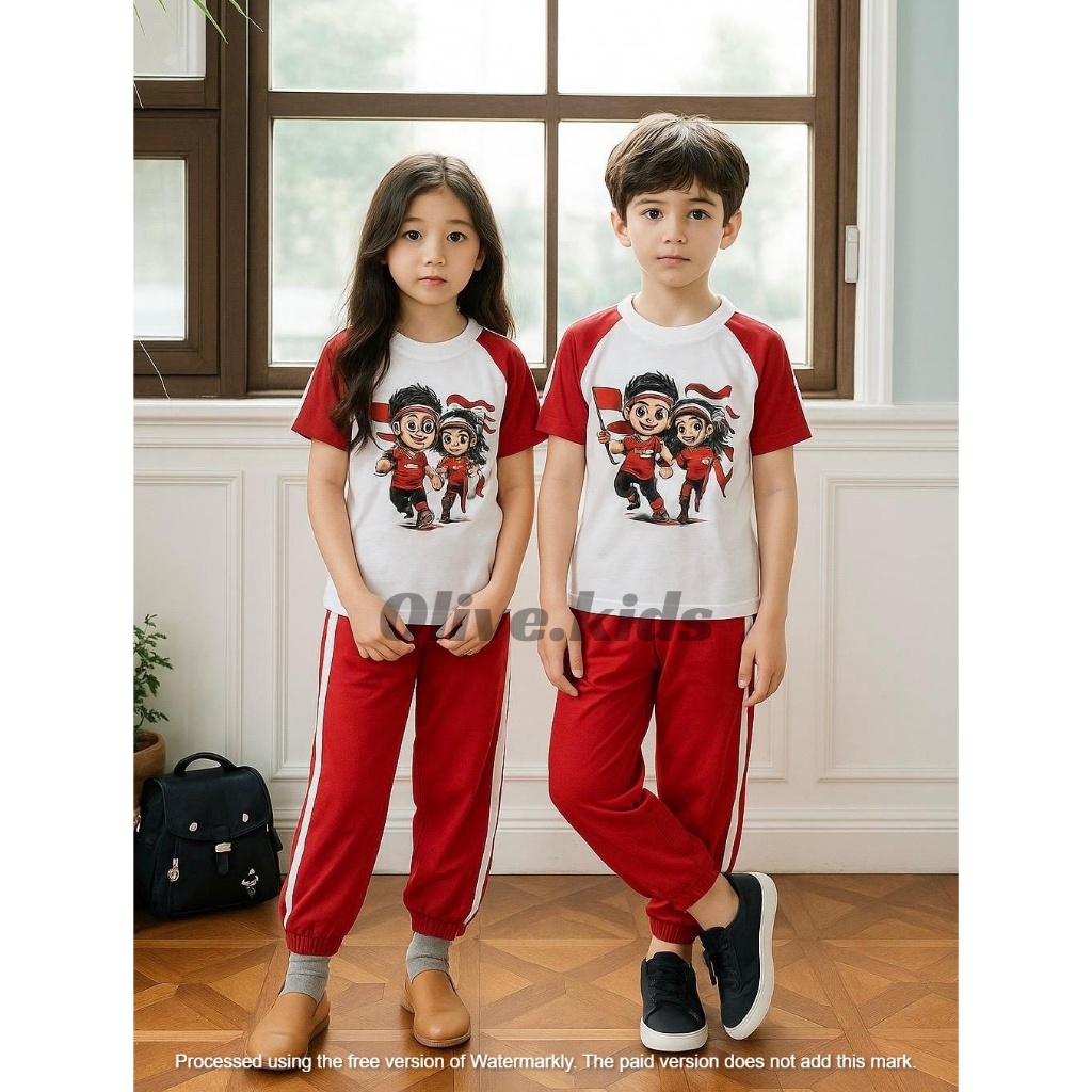 Jual Setelan Merah Putih Atau Baju Celana Untuk Acara 17 Agustus Bisa Anak Laki-laki dan ...