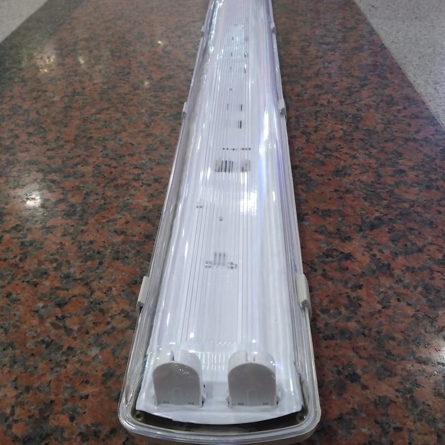 Jual KAP LAMPU WATERPROOF 2X36 2X16 2X18 2X40 HOUSING TL LED NEON T8 ...