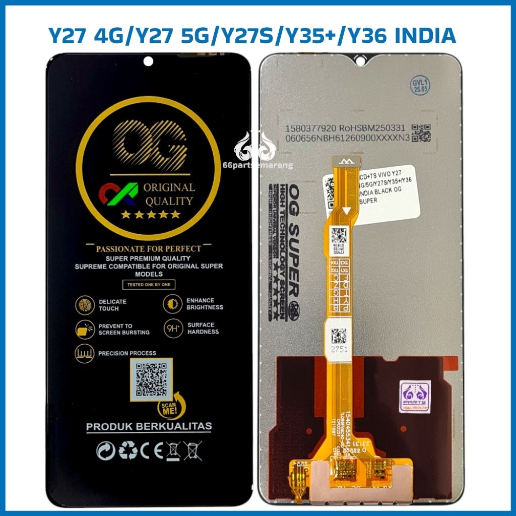 Jual Lcd Touchscreen Vivo Y27 4G / Y27 5G / Y27S / Y35+ Plus / Y36 ...