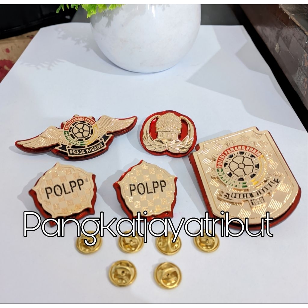 Jual ATRIBUT POLPP WING POLPP / MONOGRAM POLPP / KEWENANGAN POLPP / PIN ...