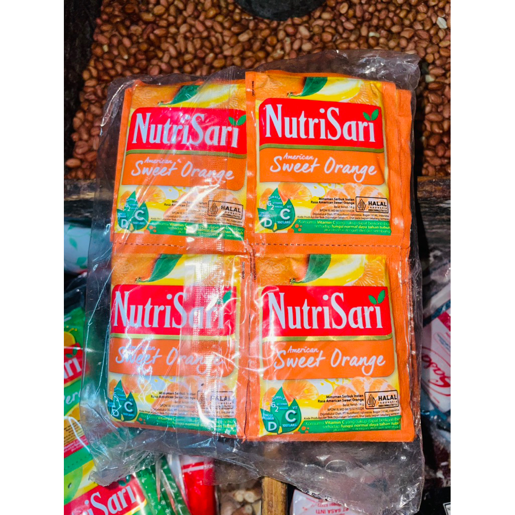 Jual Nutri Sari Jeruk peras / Sweet orange (Renceng) | Shopee Indonesia