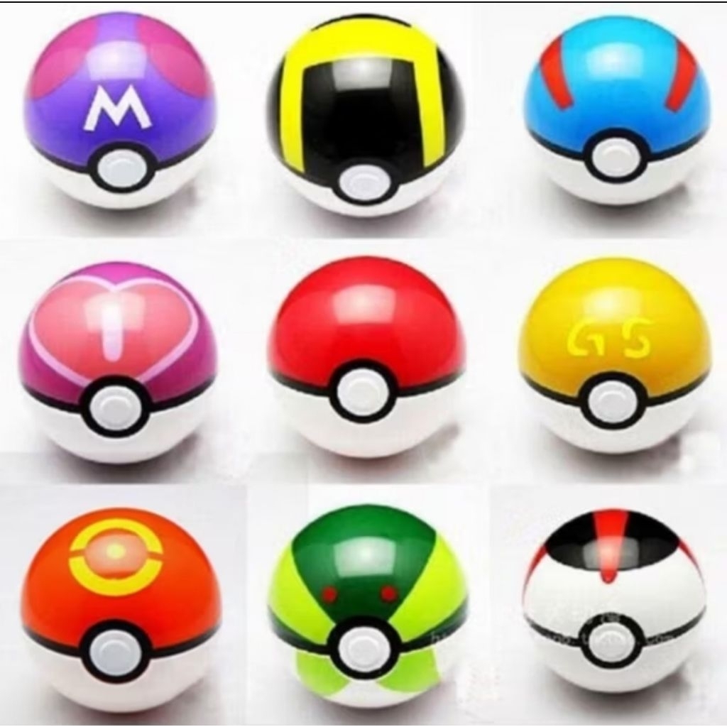 Jual bola pokemon go jumbo pokeball bola surprise | Shopee Indonesia