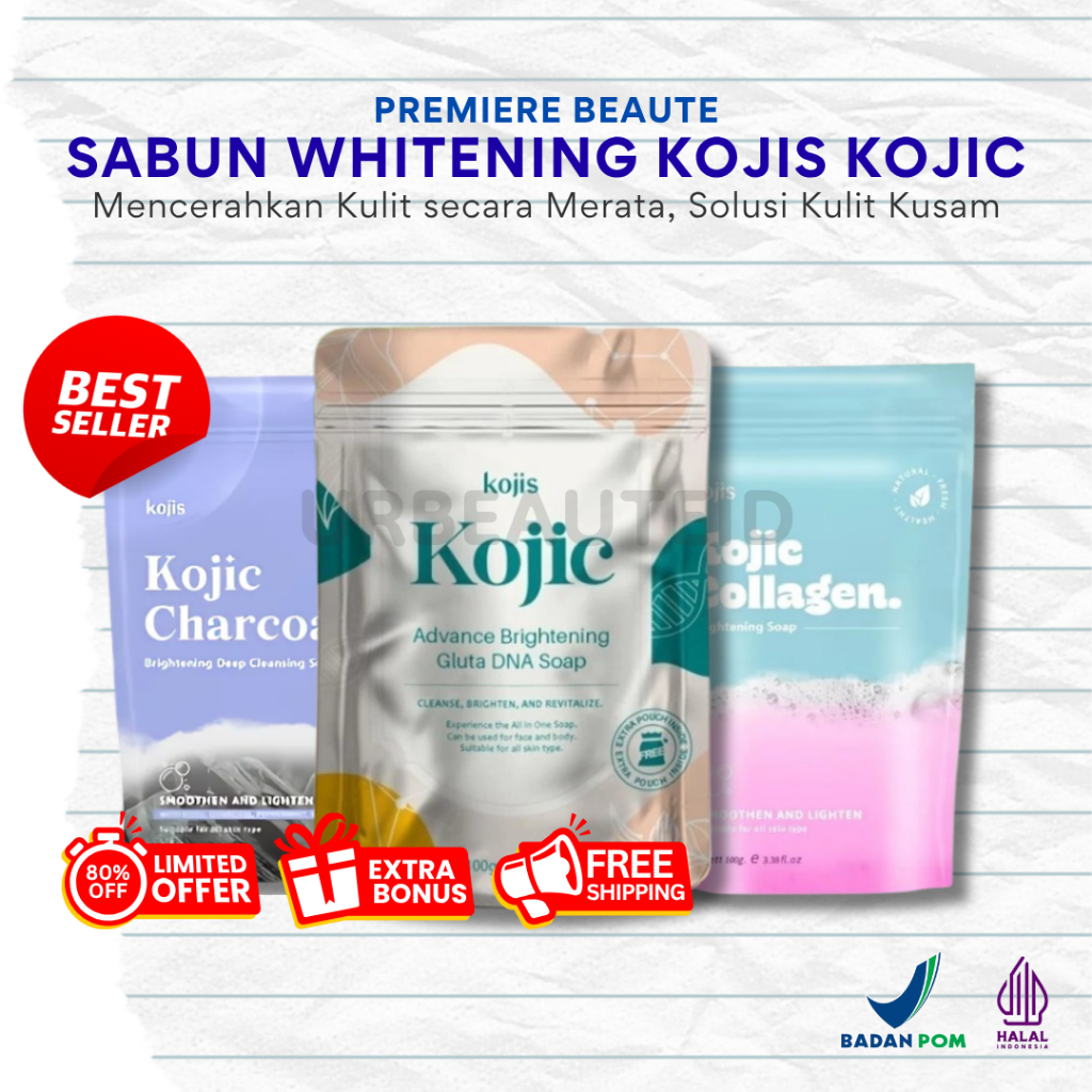 Jual KOJIS Kojic Whitening Soap (Sabun Whitening, Brightening) all ...