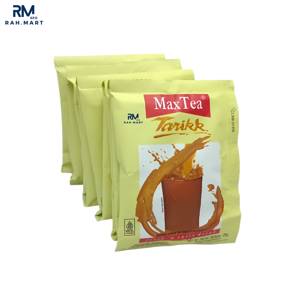 Jual Max Tea Teh Tarik Sachet 25gr (Isi:10) | Shopee Indonesia