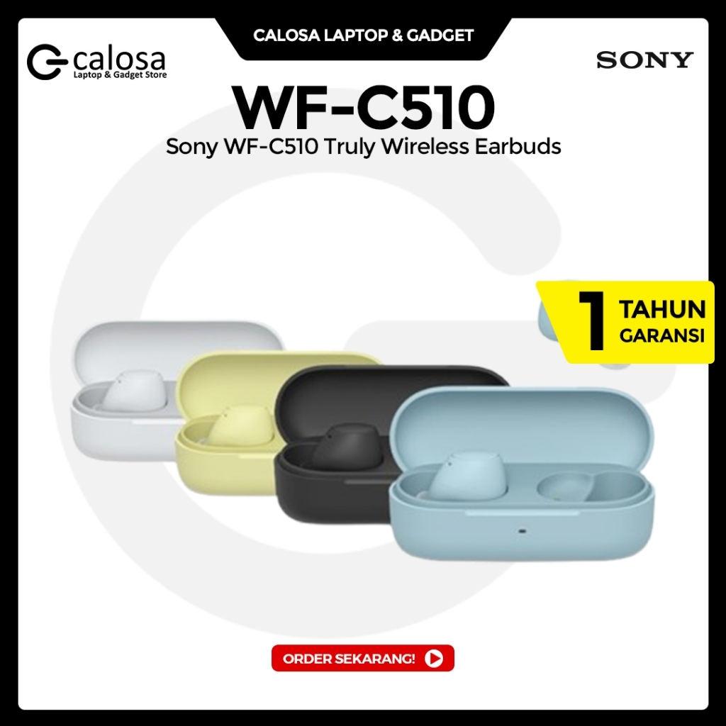 Jual Sony WF-C510 Truly Wireless Earbuds In-Ear Bluetooth / WFC510 / WF C510 | Shopee Indonesia